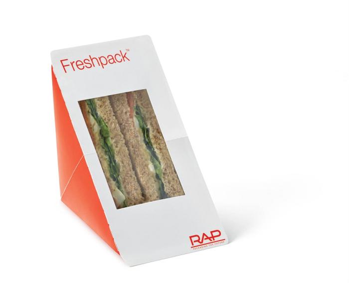 Freshpack™ Carton Wedge Long Life Sandwich Packaging - Product - Rapid ...
