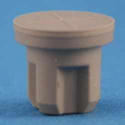 GL14mm Grey Bromobutyl Diagnostic Stopper - Product - Neville and More