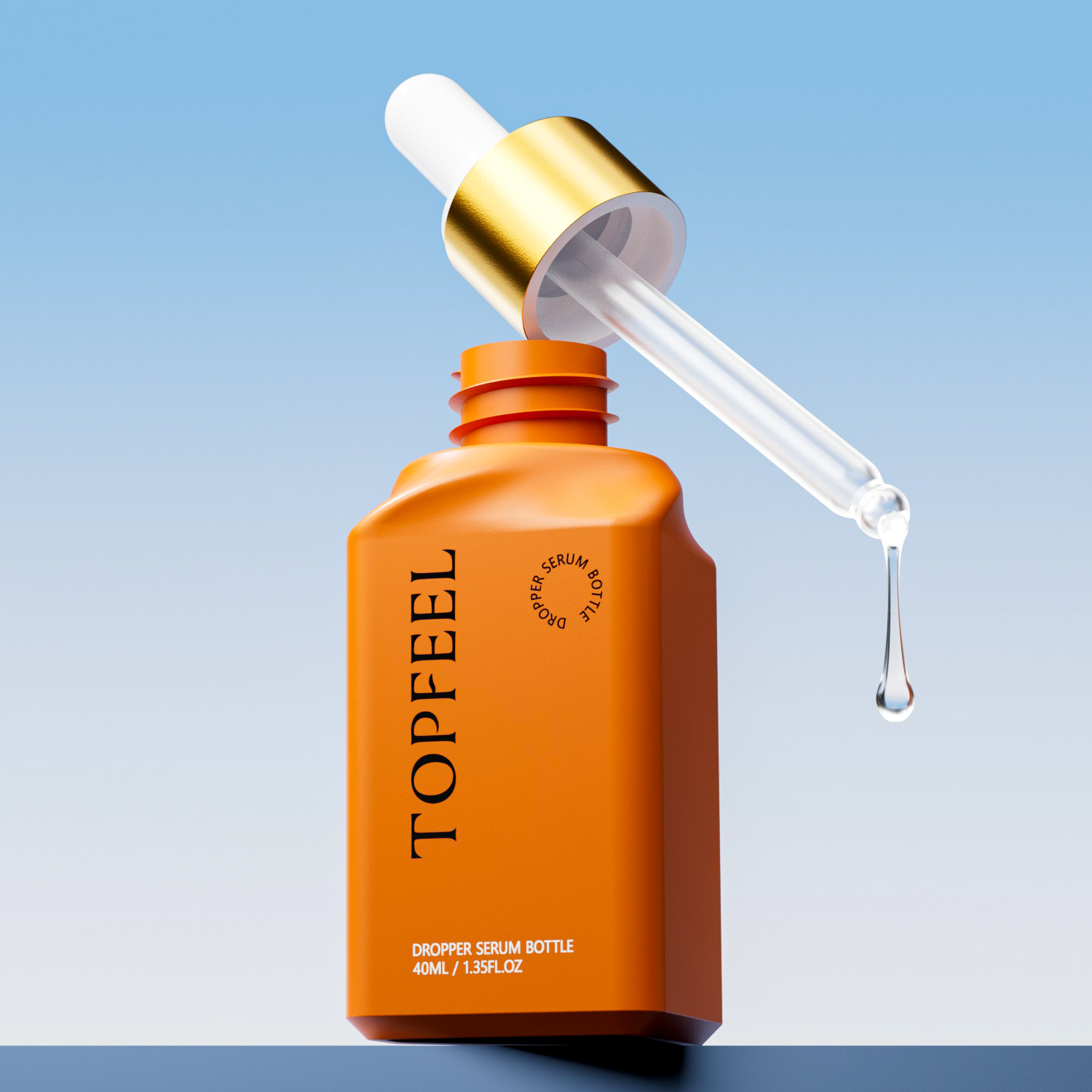 PD09 Tilted Dropper Bottle - Product - Topfeelpack